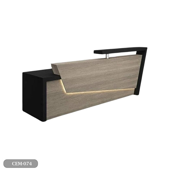 Reception desk - Reception Counter - Spanish MDF wood - CEM-074 – Oscar ...