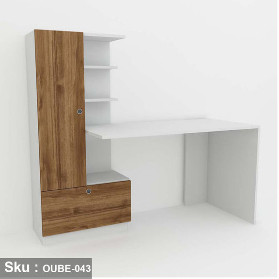High-quality MDF wooden desk - OUBE-043 – اوسكار للأثاث