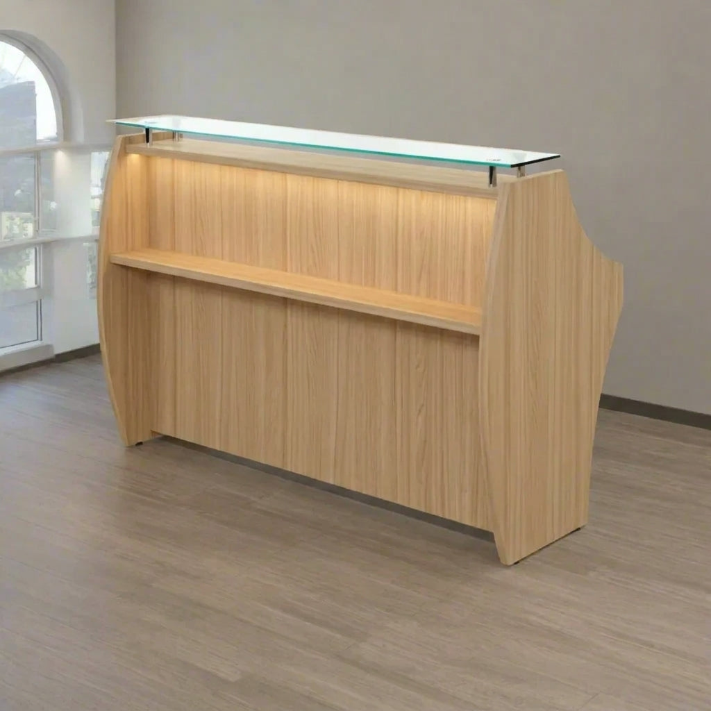 Reception desk - Reception Counter - Spanish MDF wood - CEM-101 – Oscar ...